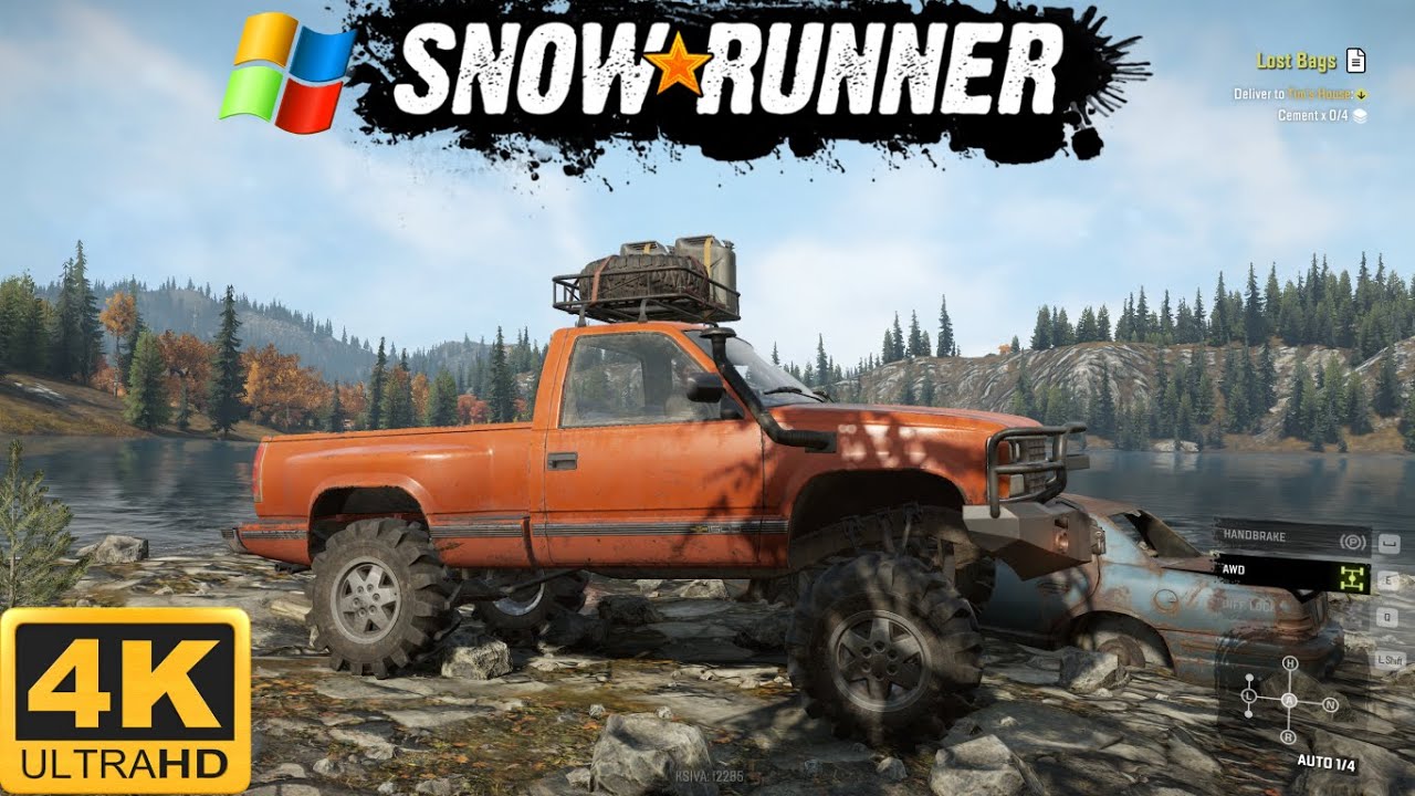 SnowRunner - Chevrolet CK1500 - Off-roading PC 4K - YouTube