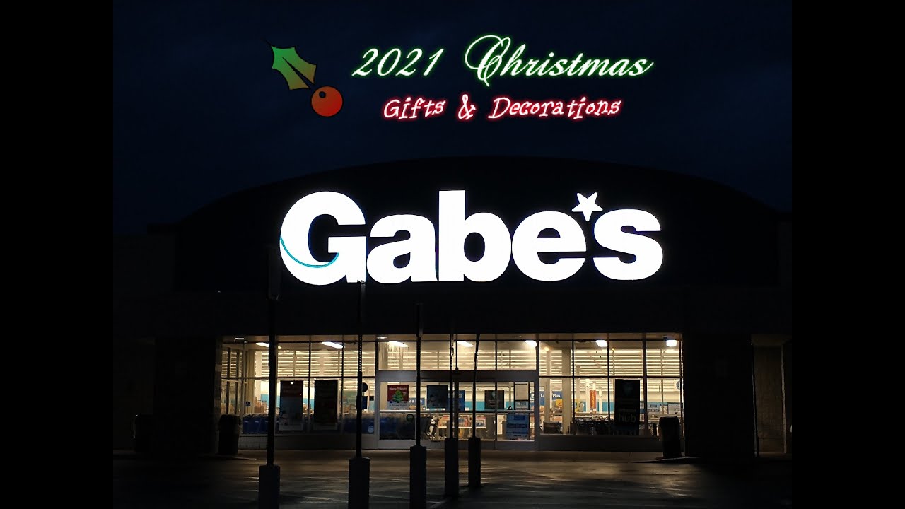 2021 Gabe's Stores Christmas Gifts & Decor. Virtual Shopping - YouTube