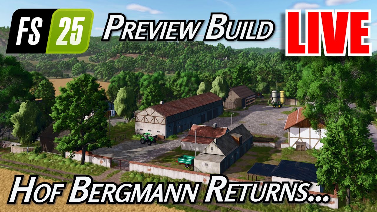 Hof Bergmann - Special First Look - Farming Simulator 25 - YouTube