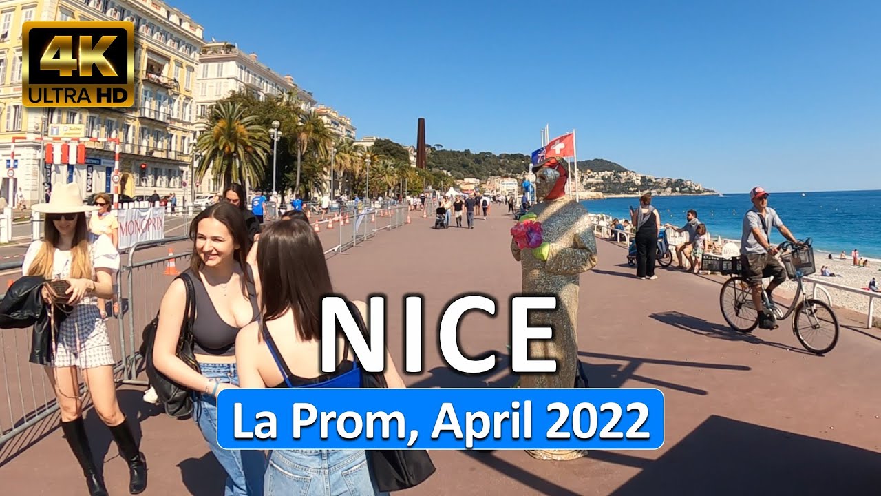 Nice, France • Promenade des Anglais • Côte d'Azur • April 28, 2022 ...