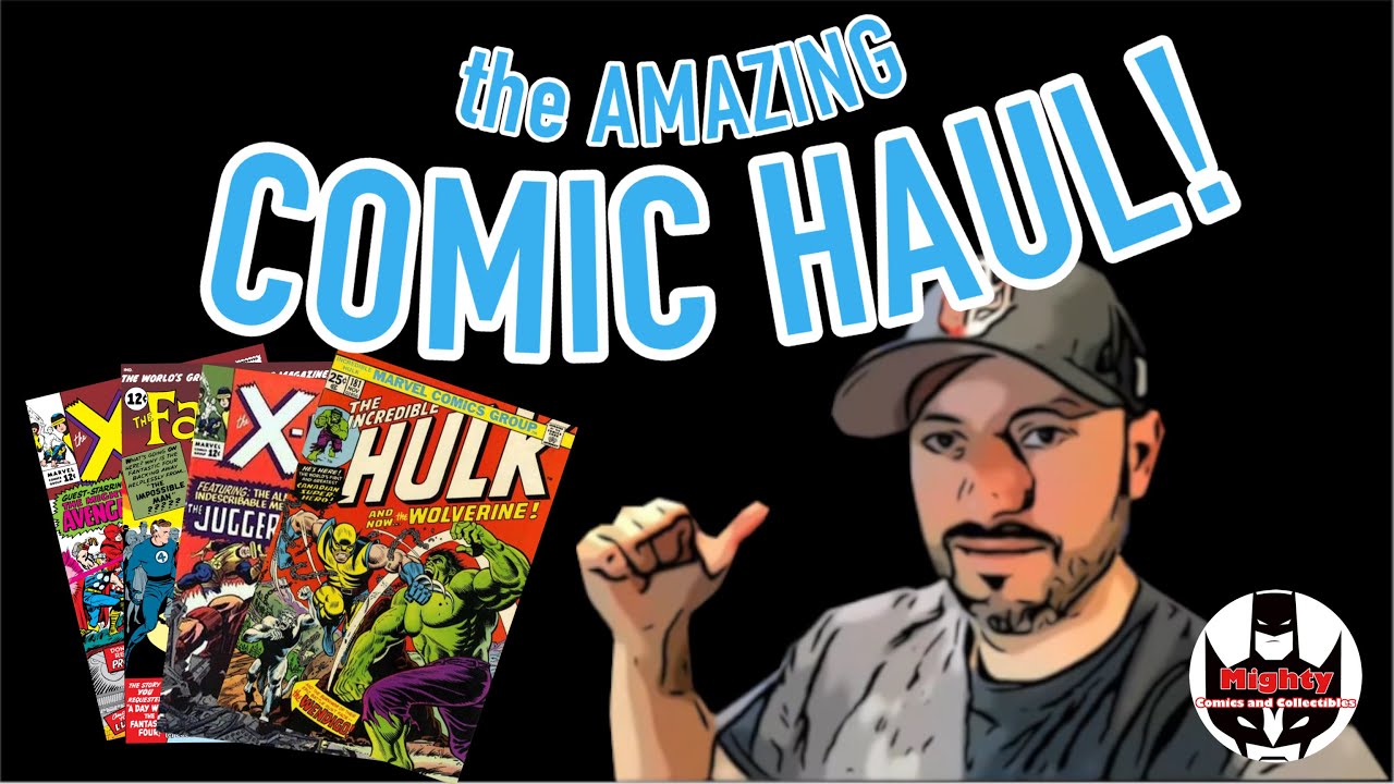 The Amazing Comic Haul | 11 Hot Key Comics - YouTube