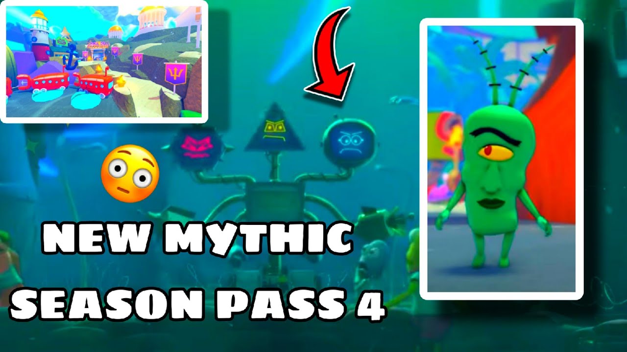 New Mythic EXCLUSIVE SEASON PASS 4 + Open New LOCATION in SpongeBob ...
