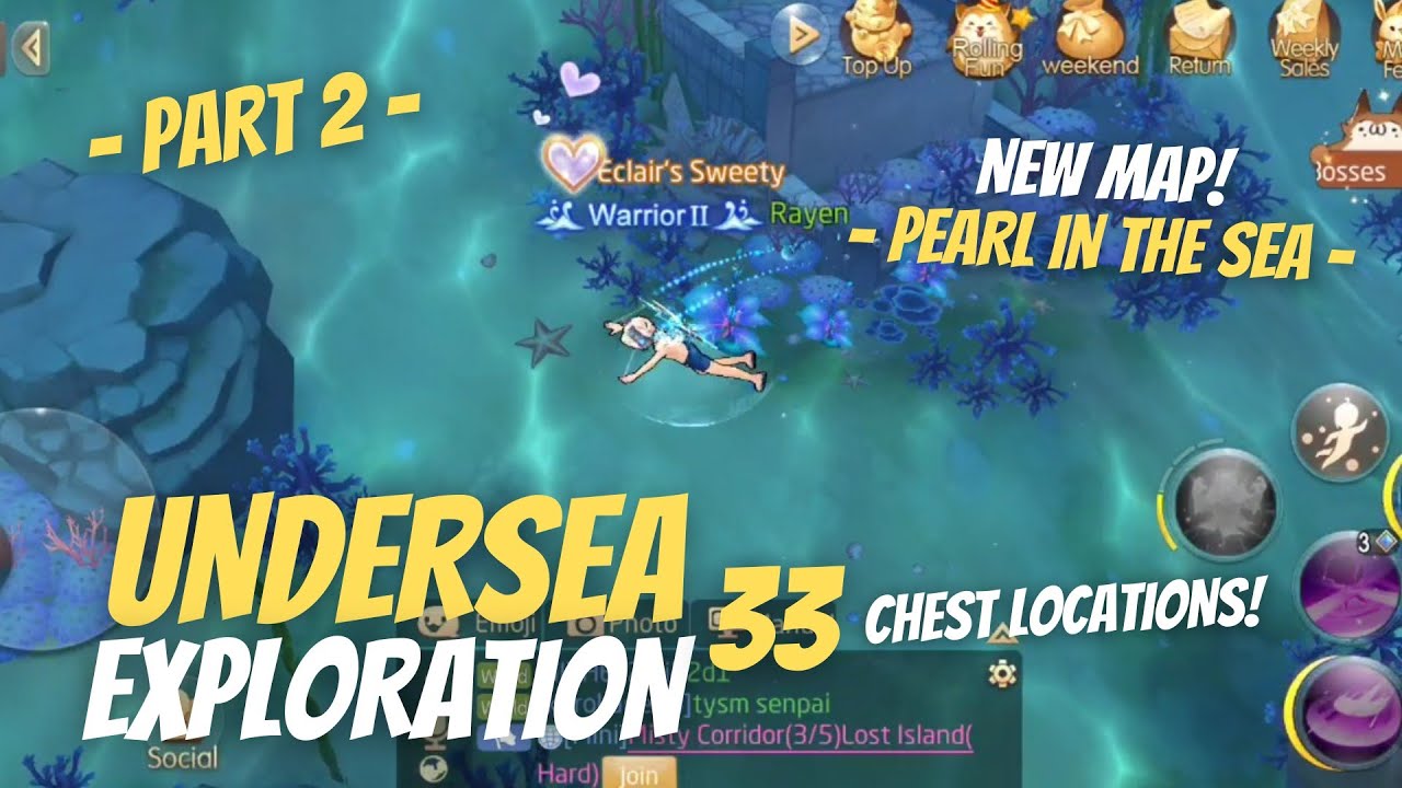 Undersea Exploration 33 Chest Locations [Part 2] - Laplace M / Tales Of ...