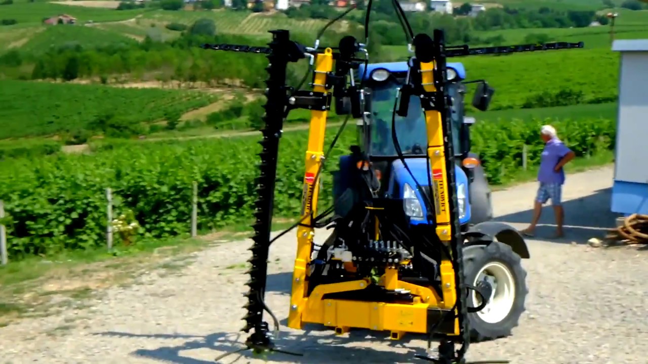 Cimatrice TECNOVICT mod. 406 | TECNOVICT Vineyard Trimmer mod. 406 ...