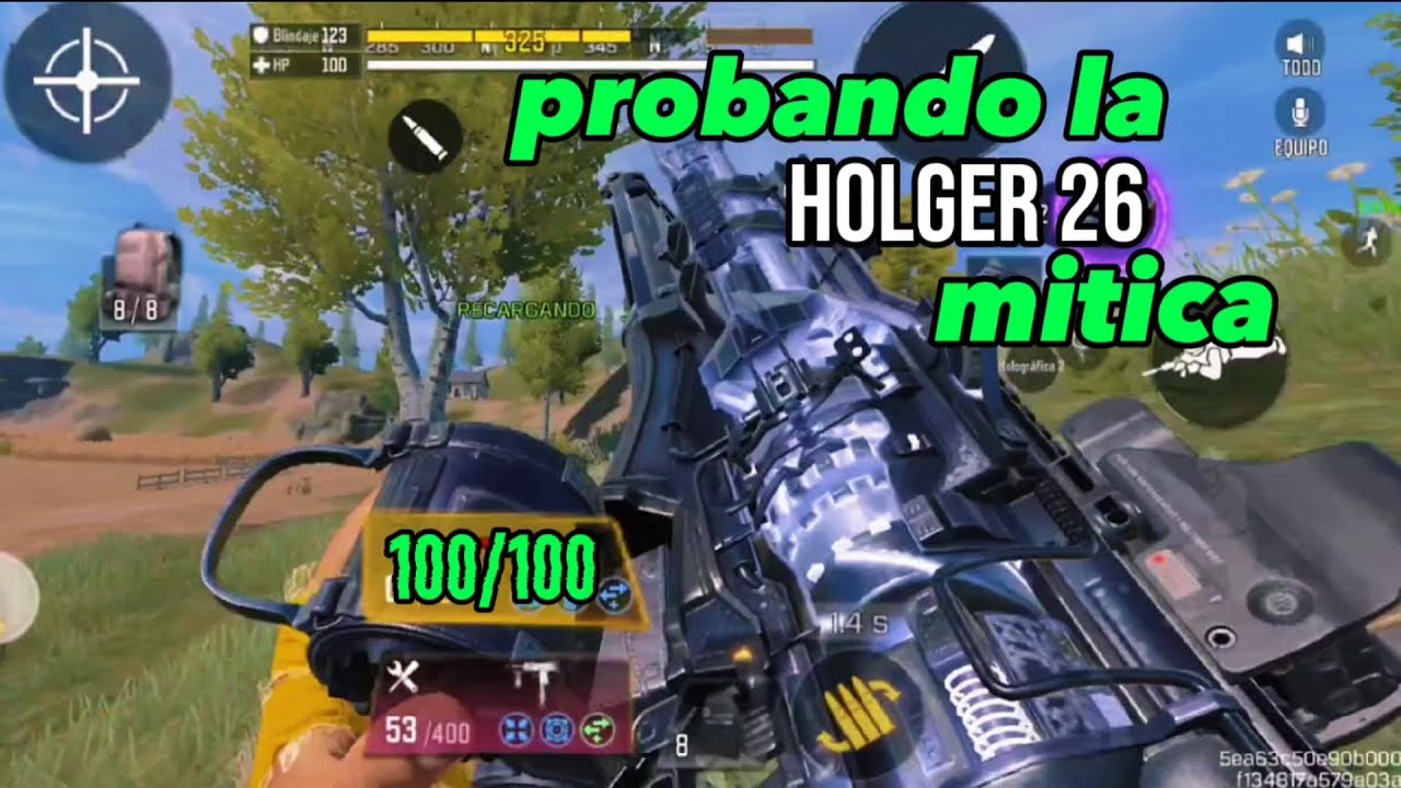 PROBE LA HOLGER 26 MITICA Y FUE UNA EXPERIENCIA UNICA 🥳 |CALL OF DUTY ...