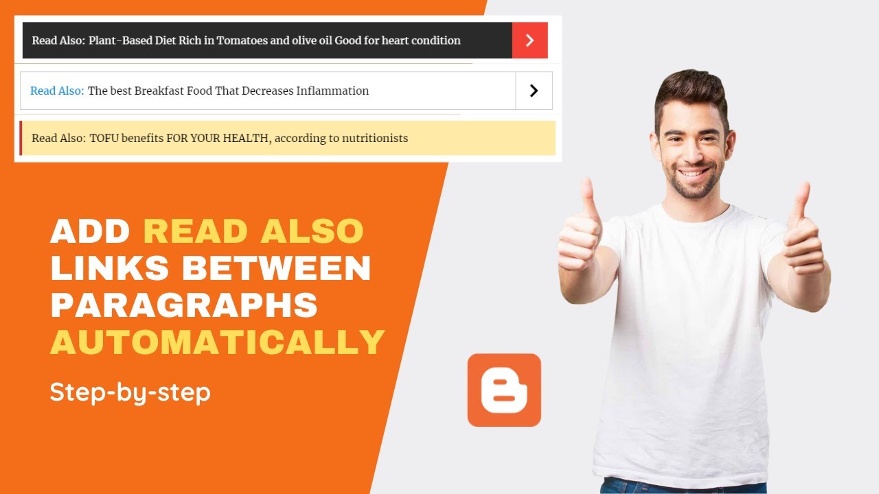 Add Read Also Links Inside your Blogger Posts Automatically - YouTube