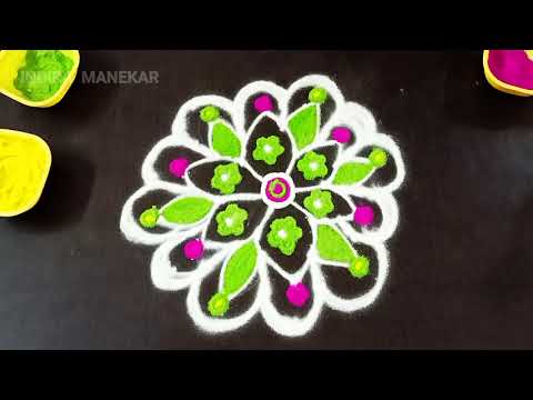 Simple pookalam design for home - onam pookalam images - onam pookalam ...