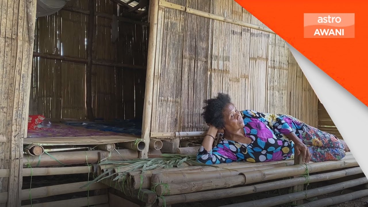 Orang Asli pilih pondok buluh, tidak tahan cuaca panas - YouTube