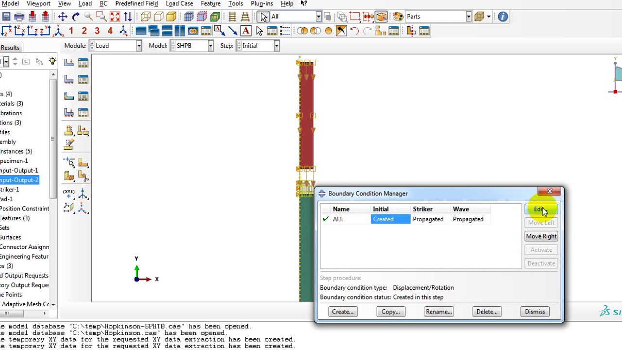 Split Hopkinson Pressure Bar Test - YouTube