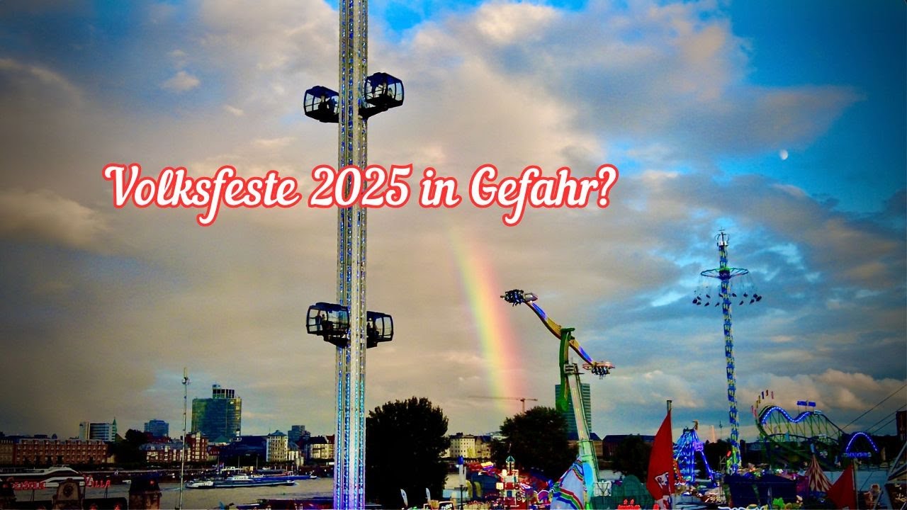 Volksfeste 2025 in Gefahr？Auflagen immer teurer und komplizierter - YouTube