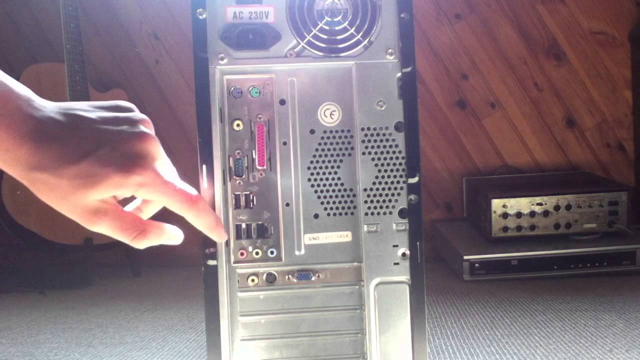 Comprendre toutes les prises d'une unité centrale - utilisation unité ...