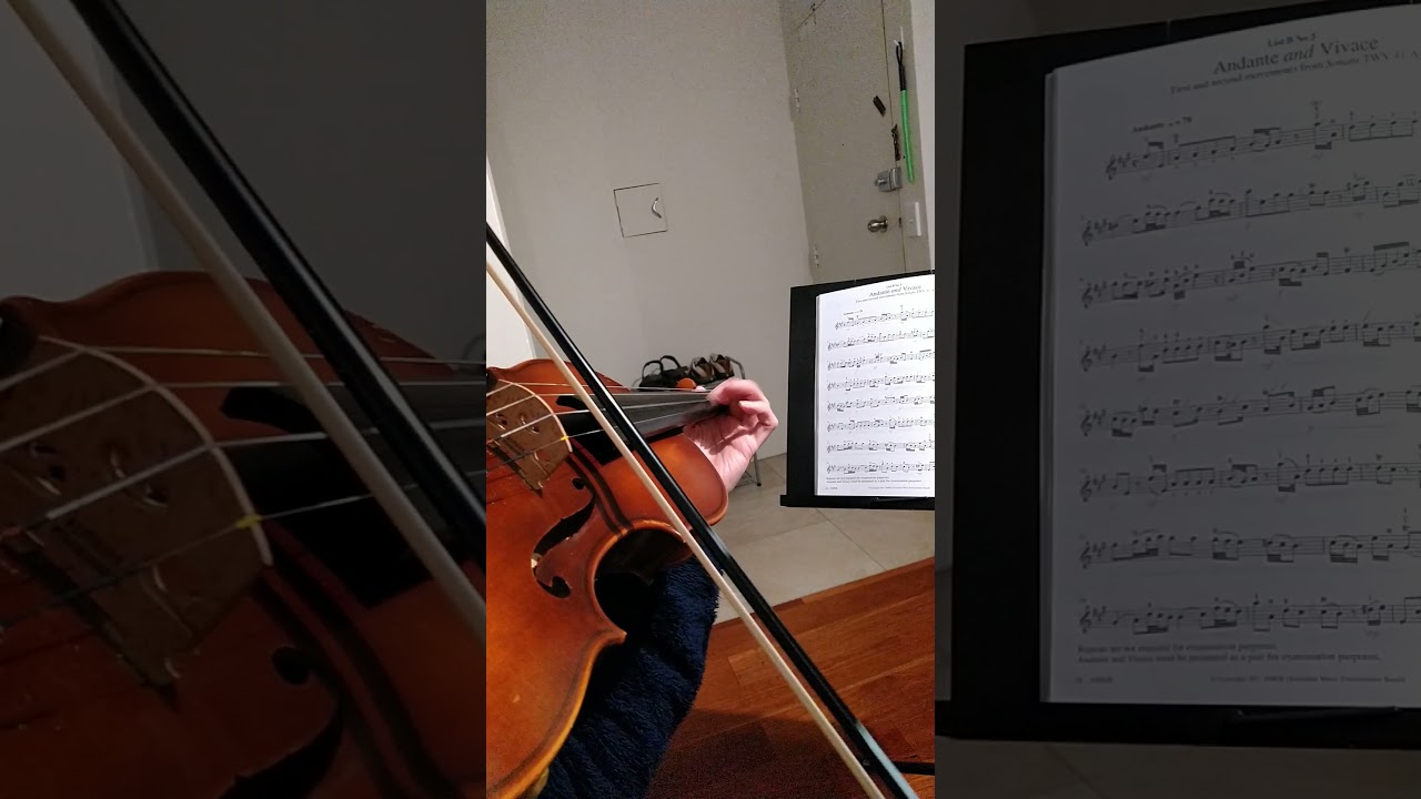 Andante - Telemann, AMEB Grade 6 violin Series 9 List B3 - YouTube