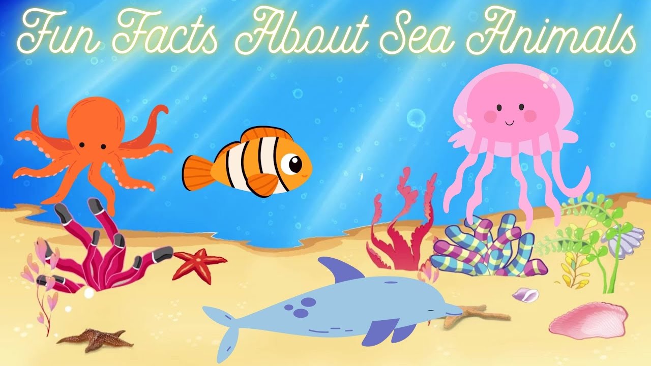 “AI Sea Animal Facts That Will Amaze Kids! 🌟🏠" | Fun Facts Story About ...
