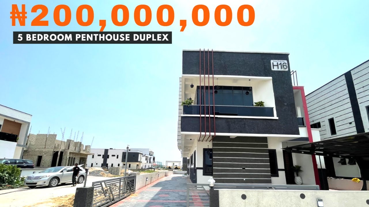 INSIDE THIS 200 MILLION NAIRA ($266,666) PENTHOUSE WITH INDOOR SWIMMIG ...