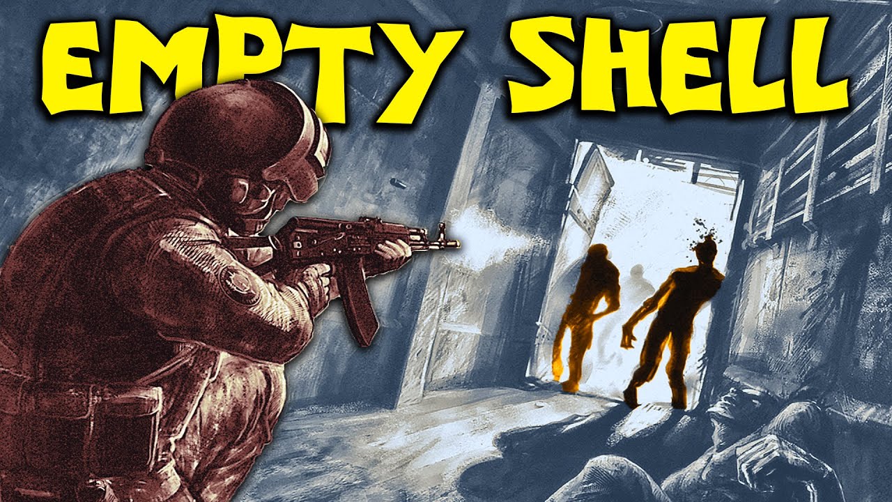 Hardcore Zombie Experiment Bunker Survival Game in Empty Shell - YouTube
