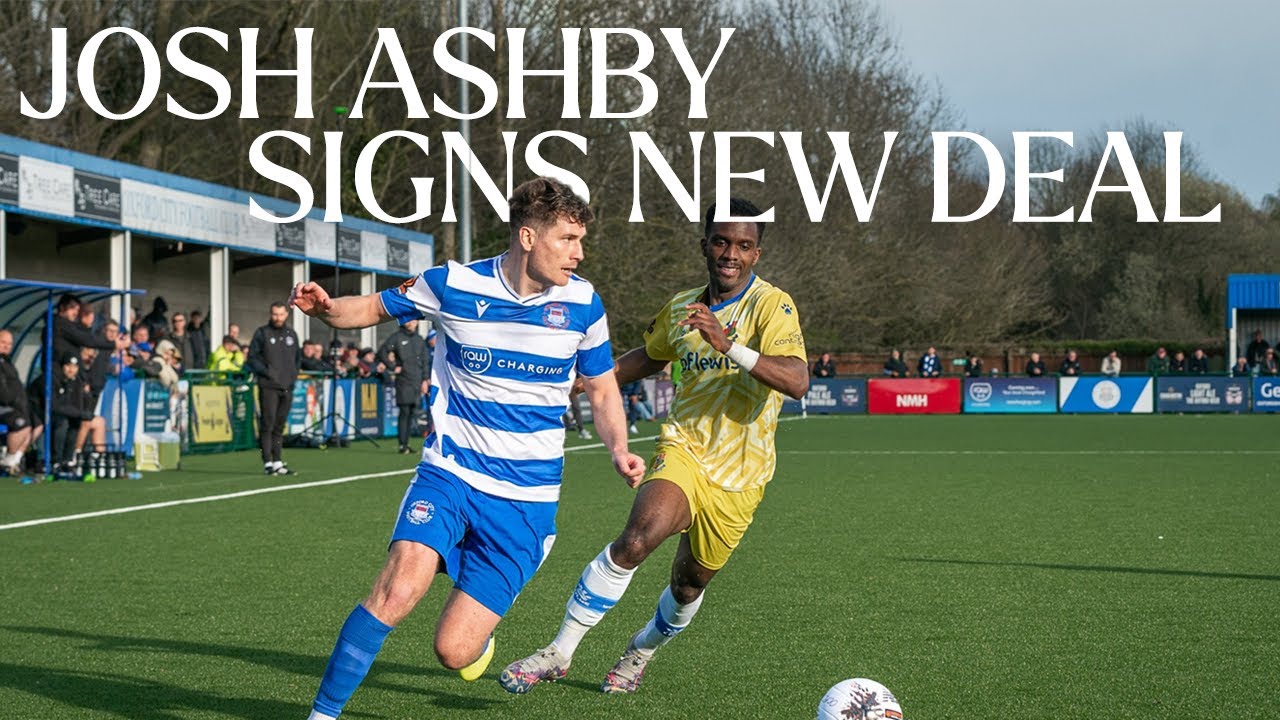 "I really enjoy it here" | Josh Ashby signs new deal at Oxford City FC ...