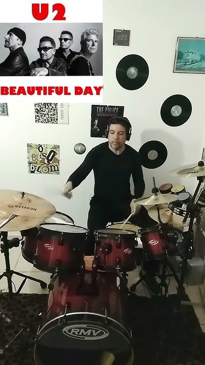 Short Beautiful Day - U2 (Drum Cover) #u2 #u2cover #beautifulday #shorts - YouTube