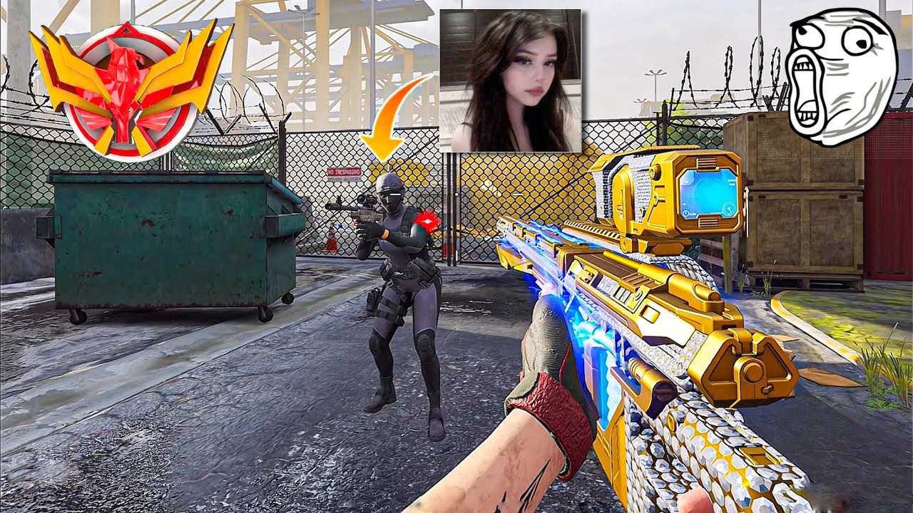 PRANK NOOB CHALLENGE WITH PRO PLAYER GIRL 😱🔥 - YouTube