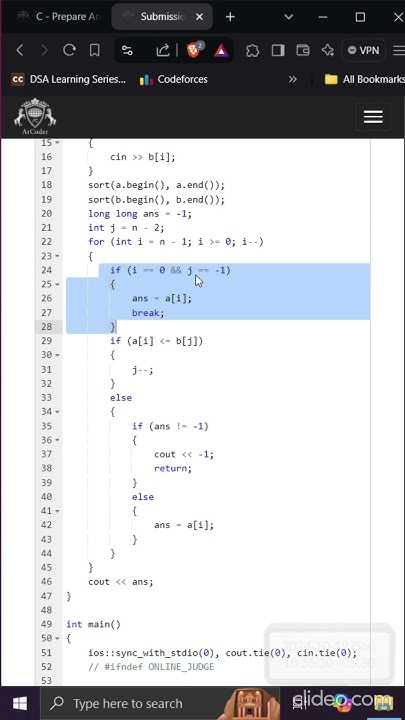 C - Prepare Another Box | Editorial | (AtCoder Beginner Contest 376) # ...