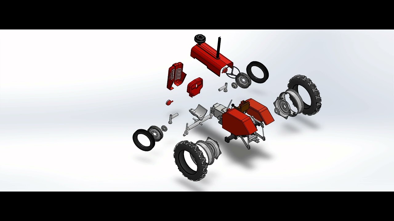 Ensamble final animación - Tractor - YouTube