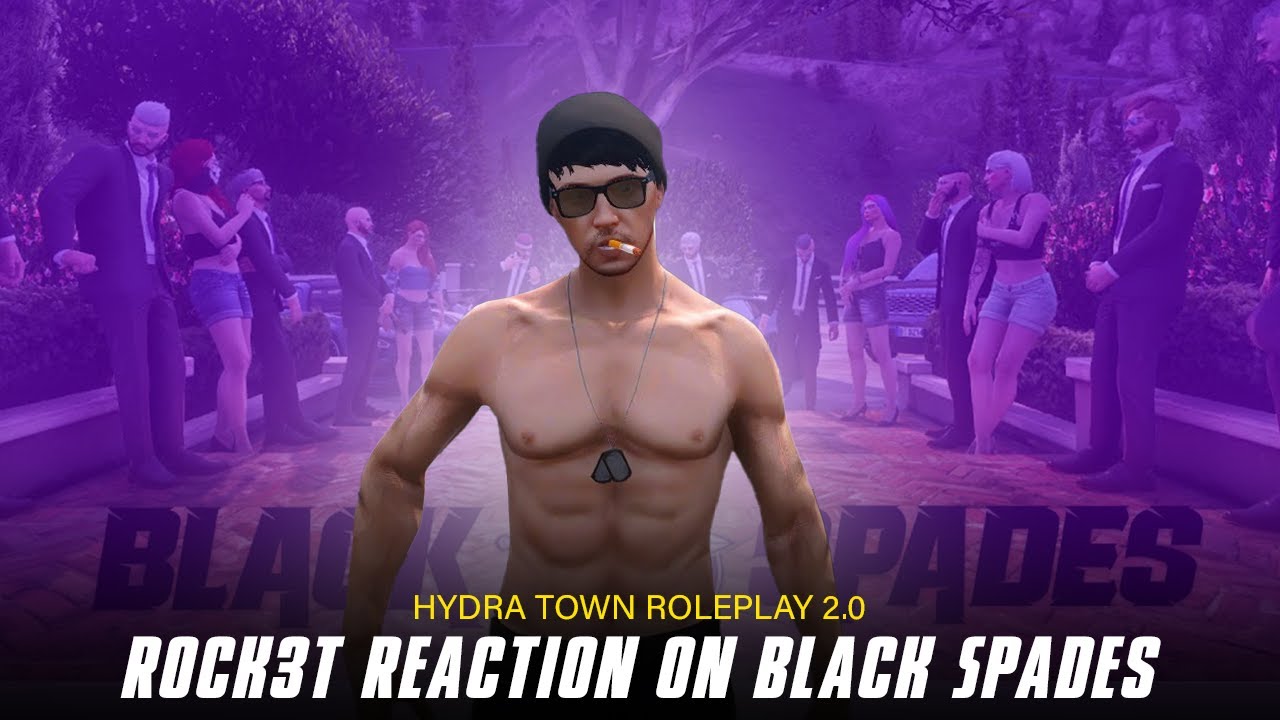 ROCK3T Reaction on BLACK SPADES gang VIDEO 🤣🤣 | HTRP 2.0 🔥🔥 - YouTube