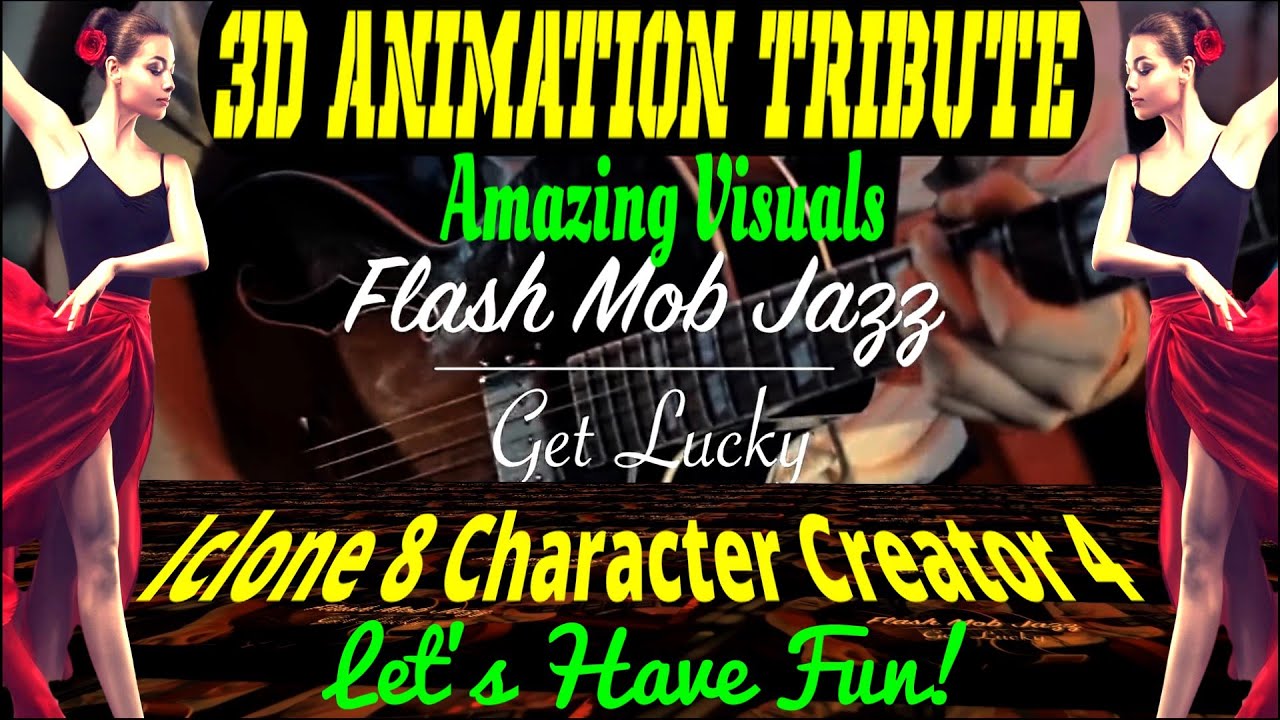 🤗Stunning Dance Visuals!🤗Amazing FLASH MOB JAZZ Group🤗Created in ...