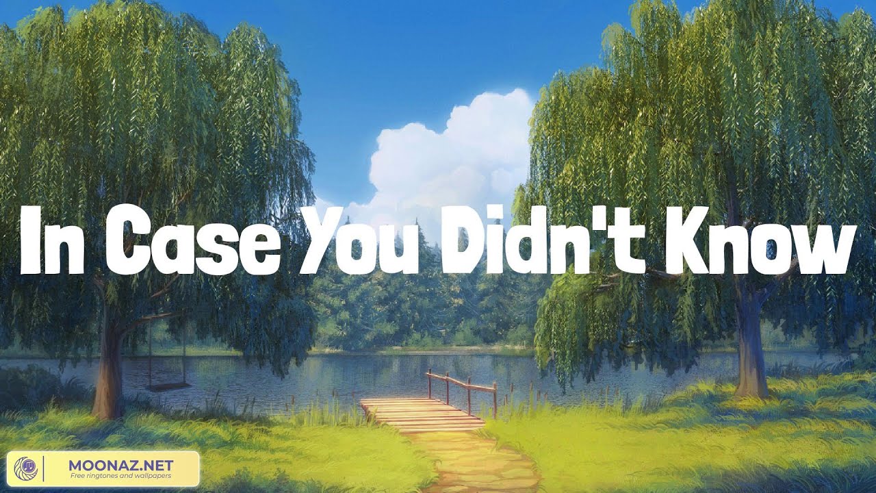 In Case You Didn't Know (Lyrics Mix) Brett Young, Dustin Lynch, Zach ...