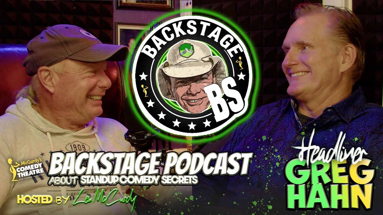 Backstage BS with Comedian Greg Hahn - YouTube