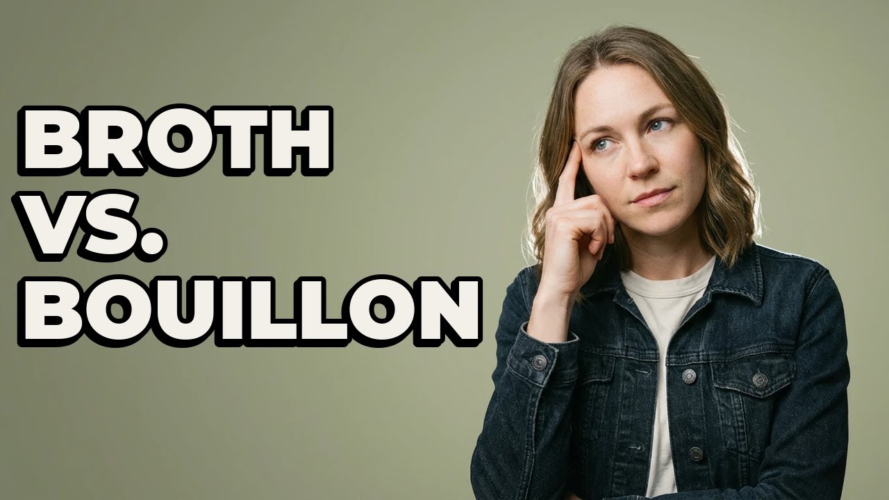 What Is The Difference Between Vegetable Broth And Bouillon? - YouTube