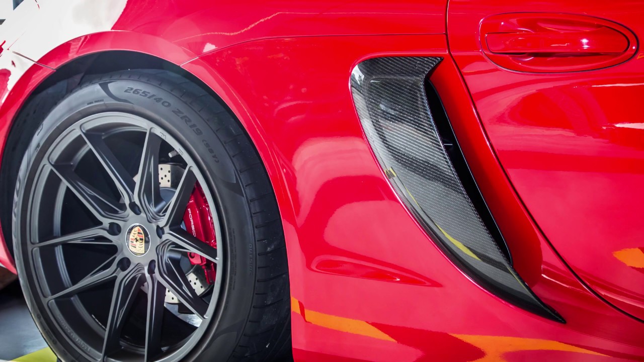 Porsche Air Scoops/ Intakes/ Ducts/ Vents Install Manual 981 Cayman ...