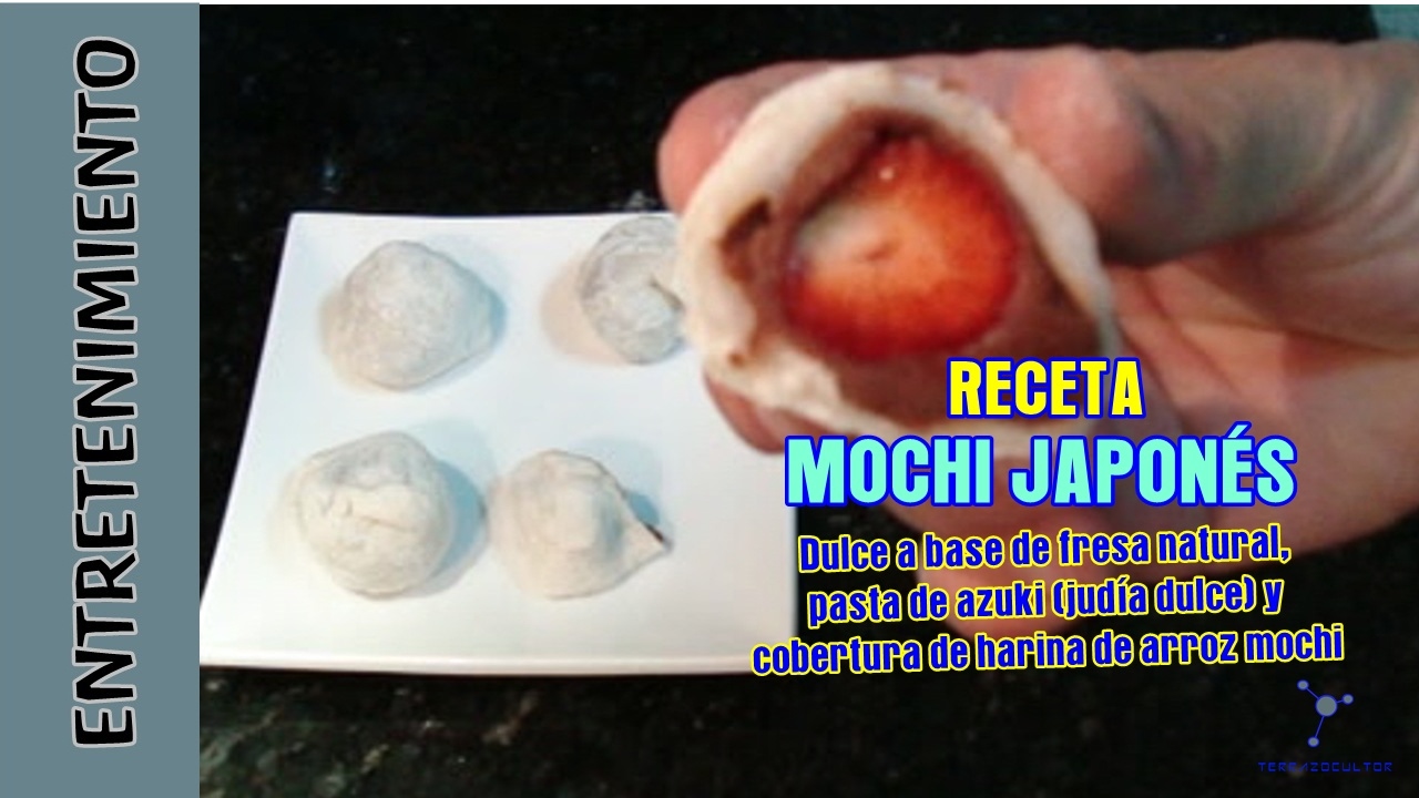 Mochi. Postre típico japonés. Japanese dessert - YouTube