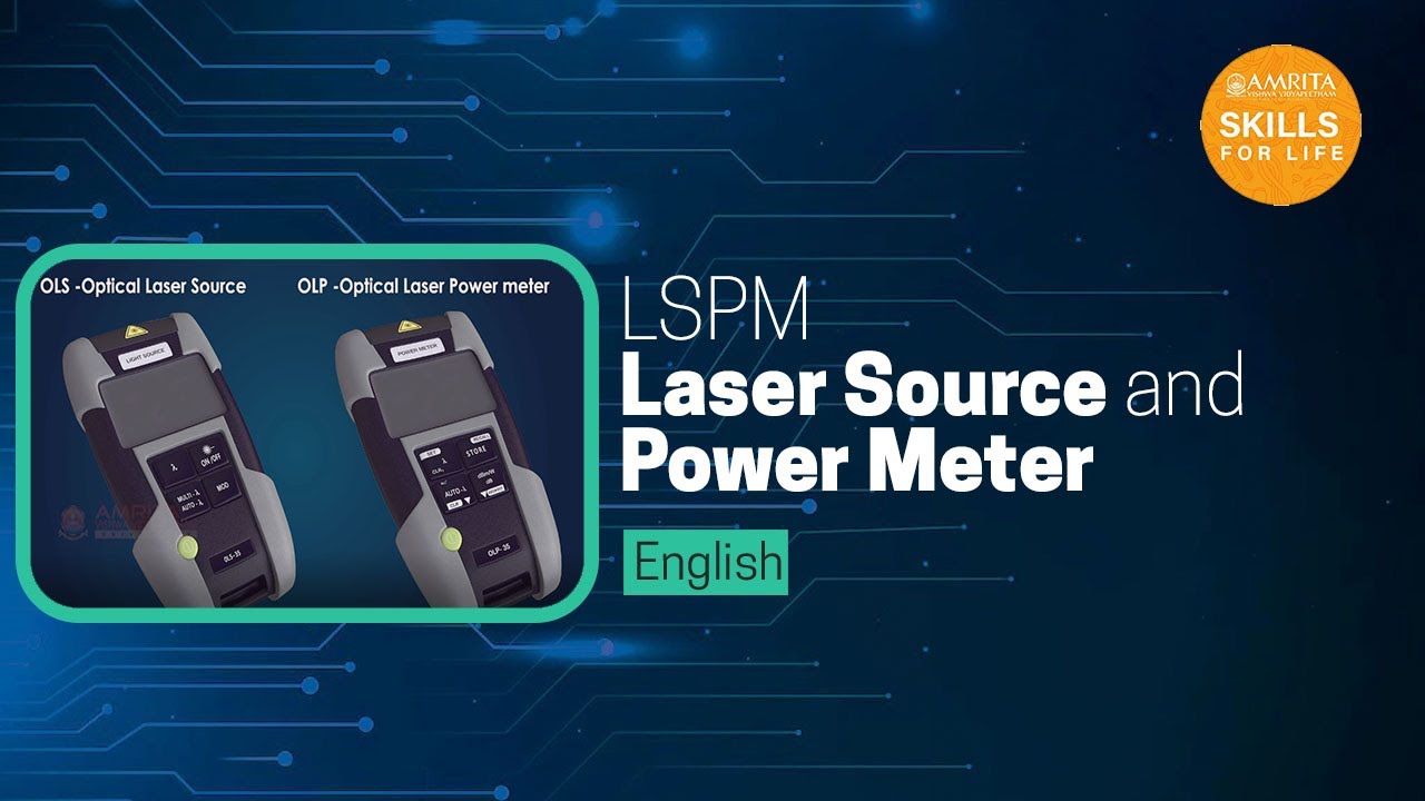 5.3 Fiber Testing Using LSPM (English) - YouTube