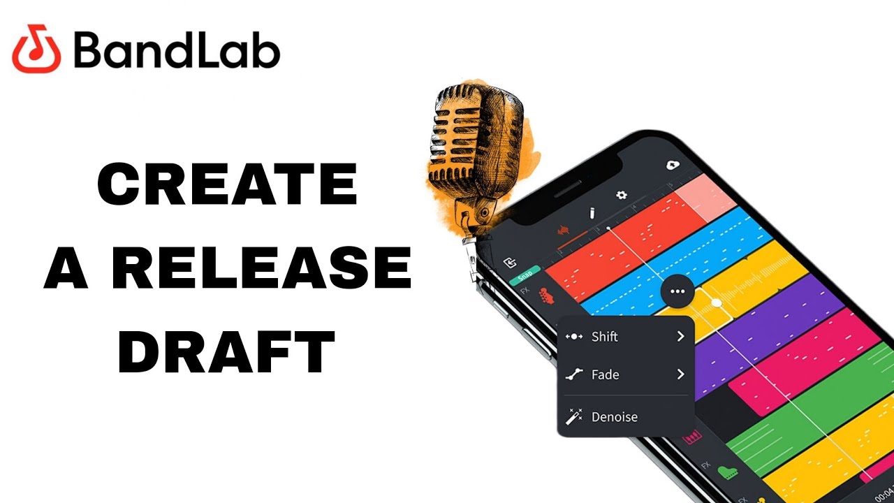 How To Create A Release Draft On BandLab App - YouTube