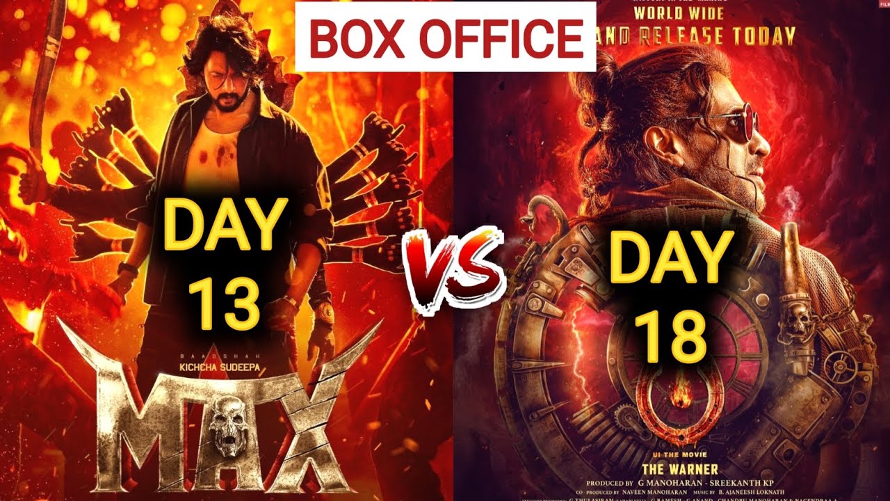 Max vs UI Box Office Collection | Max Box Office Collection | UI Movie ...