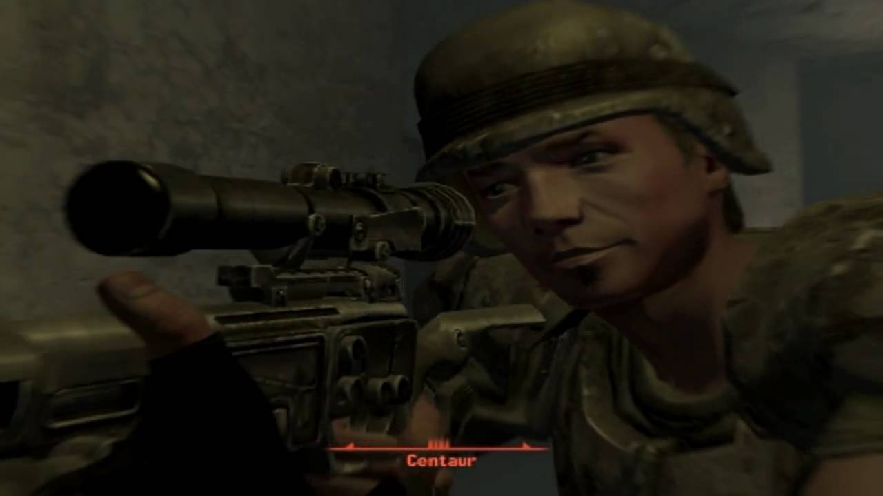 fallout 3 Centaur Head Loss - YouTube