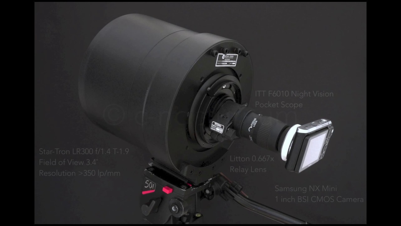 Photonis 4G Image Intensifier - YouTube