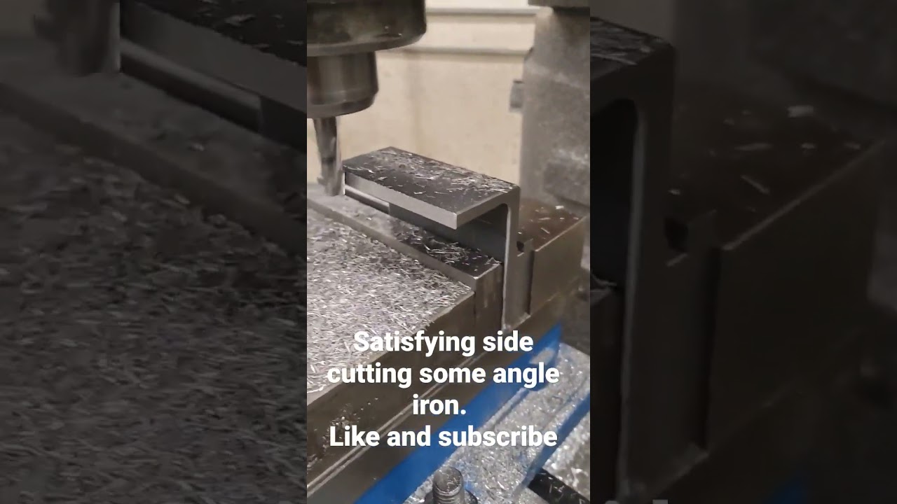 manual milling side cutting - YouTube