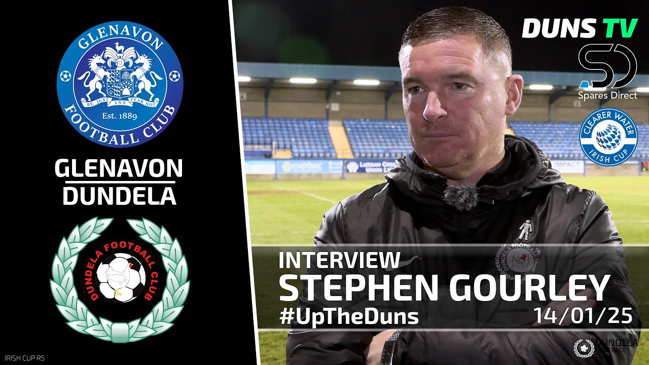 Stephen Gourley Post Match Interview - Glenavon Vs Dundela - 14th ...