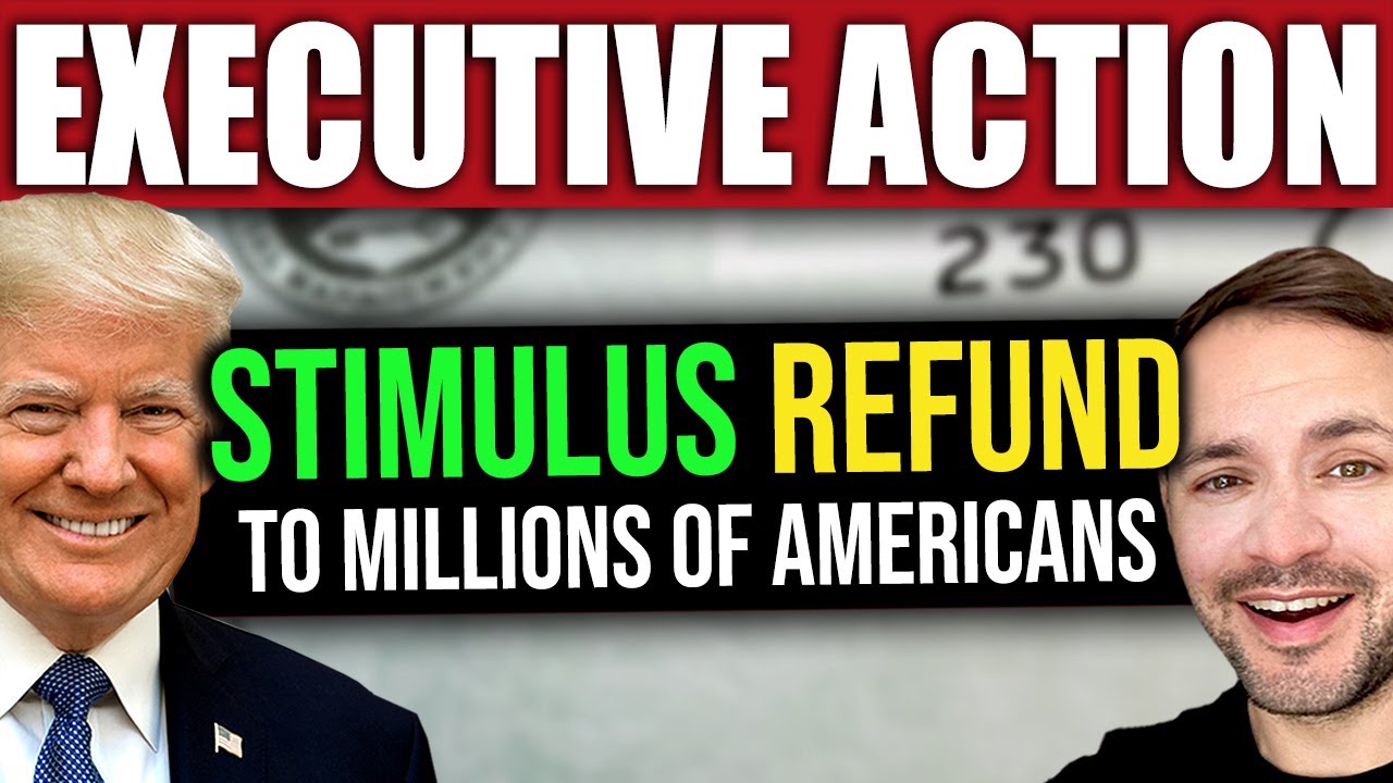Trump's 2025 Stimulus Plan | Millions of Refund Checks to Americans via ...