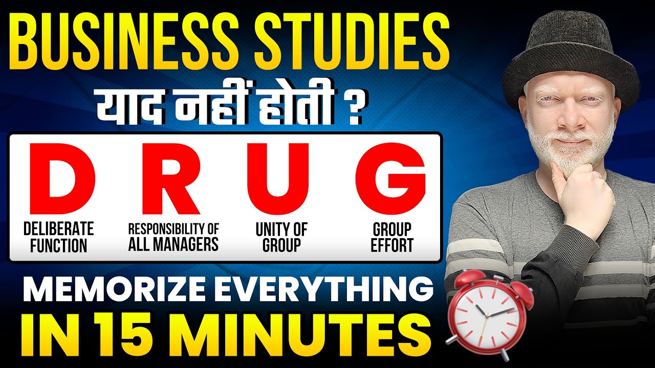 SHORTCUTS to Memorize Complete Business Studies! Boards 2024 ...