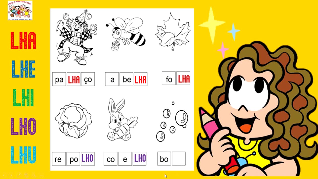 Palavras com LH - YouTube