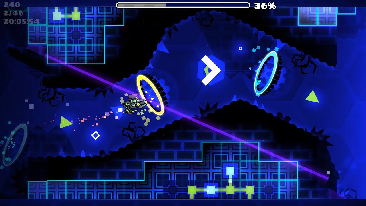 "Danger Zone" by 01clark (Medium Demon) | Geometry Dash - YouTube