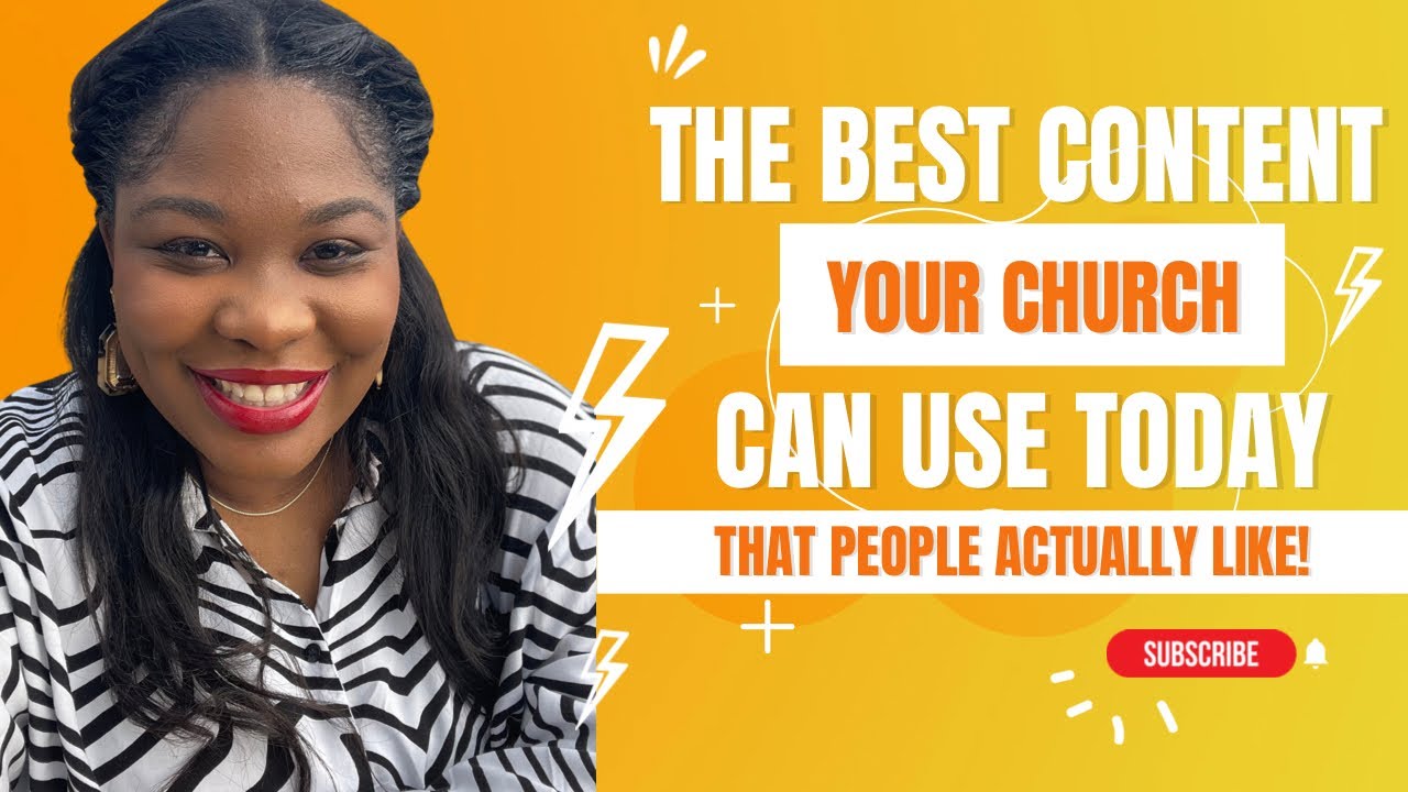 The Best Content That Your Church Can Use TODAY! 🙌🏾 - YouTube