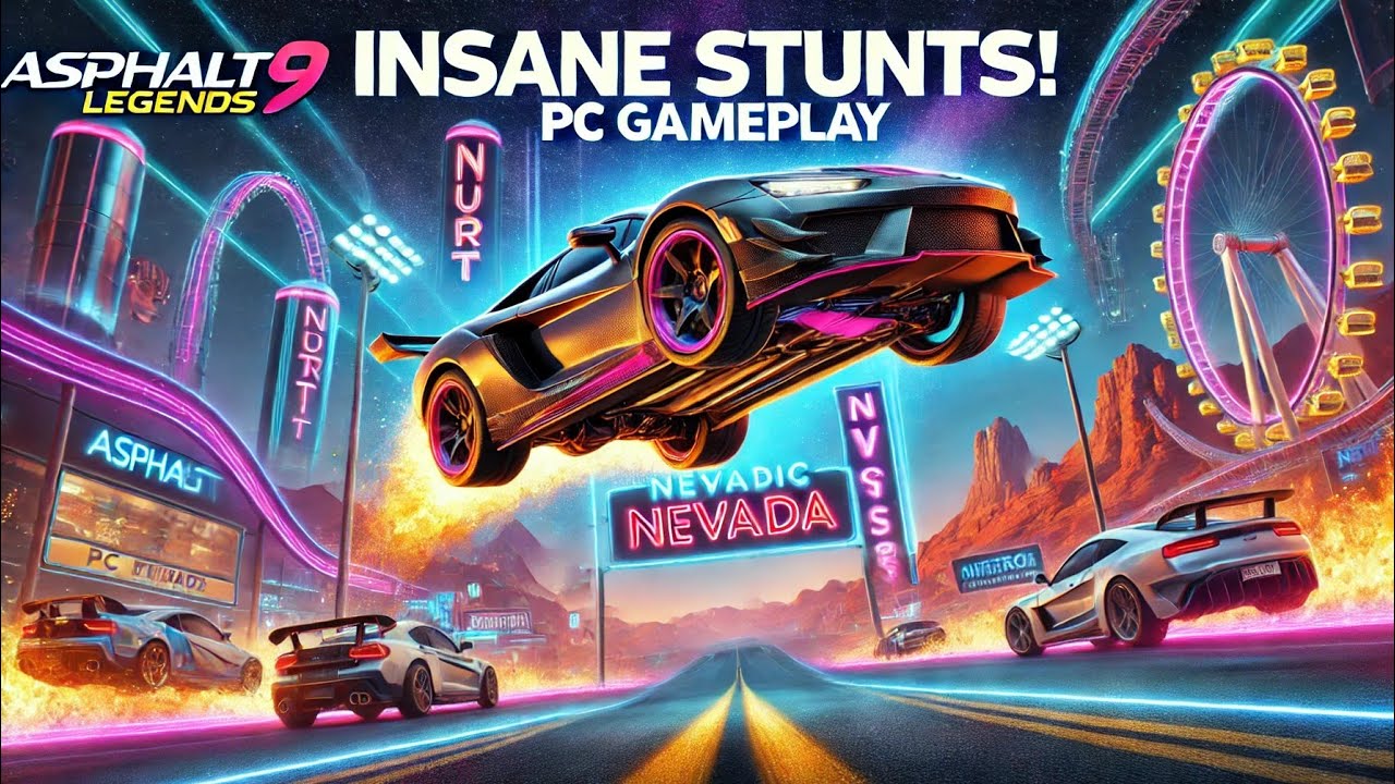 Asphalt 9: Legends PC Gameplay 🔥 | Ultra Graphics Racing in Nevada ...