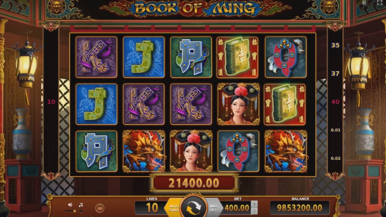 Big Win on Book of Ming Slot machine at Bookofraslotmachines.com - YouTube