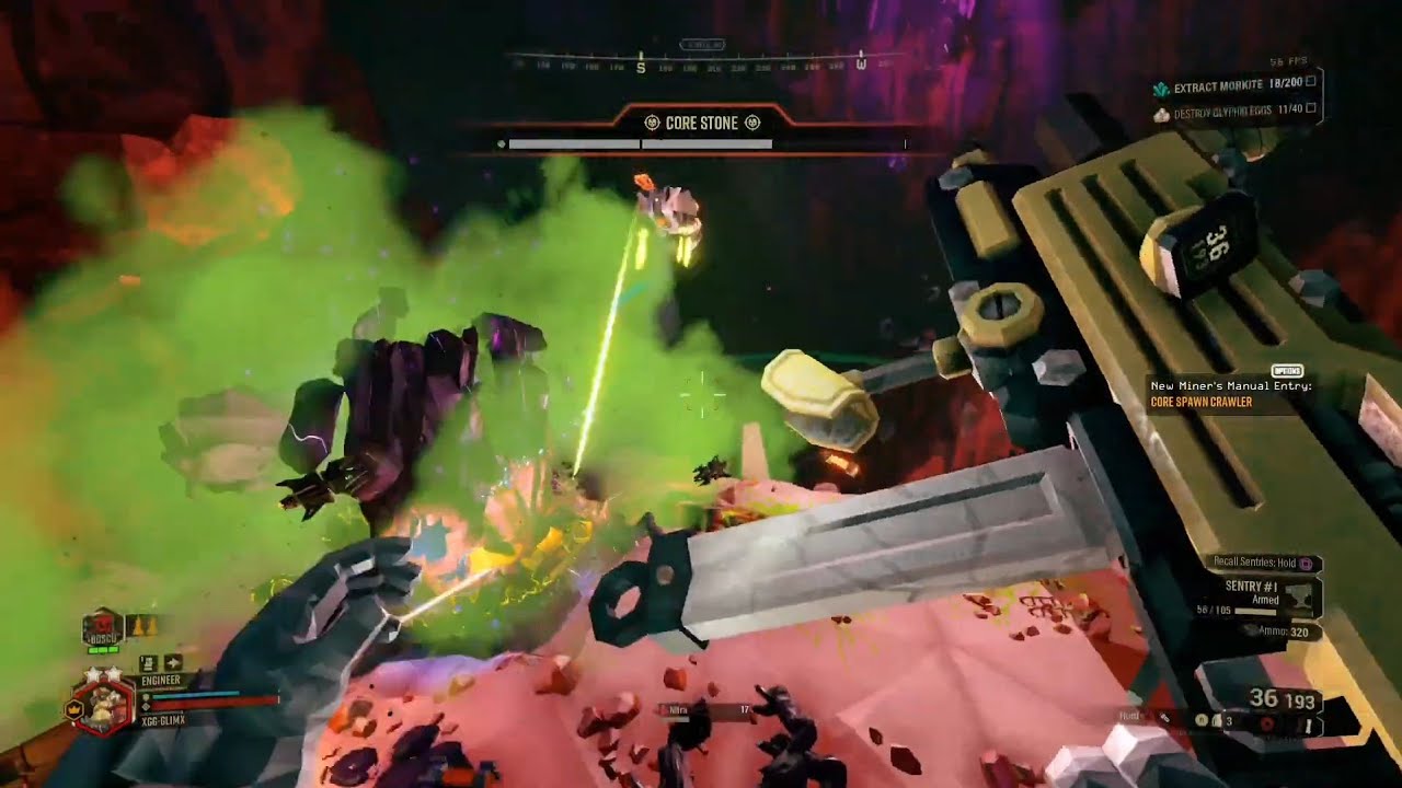 Deep Rock Galactic: Core Stone Boss Fight - YouTube