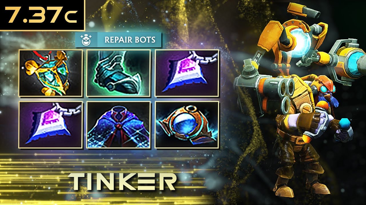 [SUPPORT] INSANIA TINKER 7.37 | #Dota2 #4K - YouTube