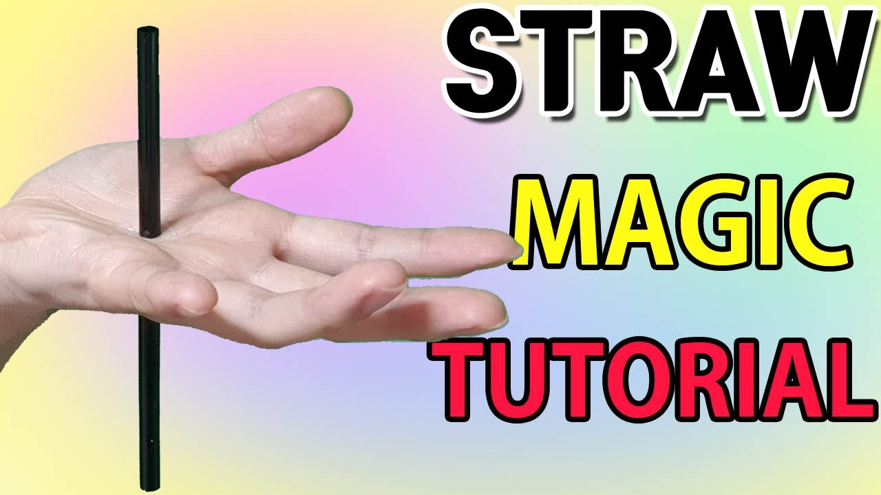 Straw magic trick for kids - YouTube