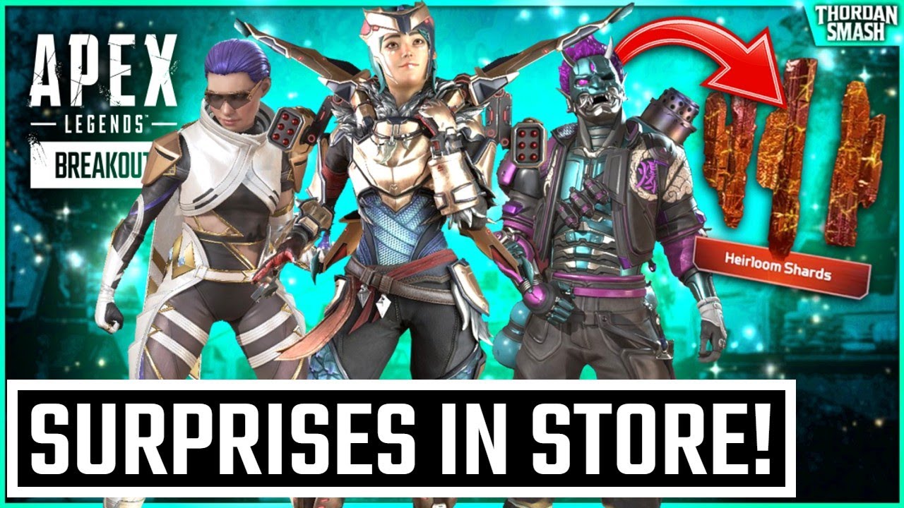 Apex Legends New Free Skins & Heirloom Changes - YouTube