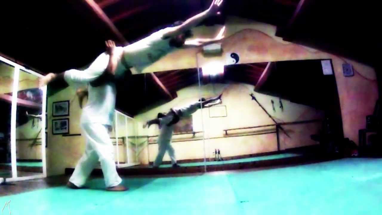 Flying Neck Scissor - Super Slow Motion - YouTube